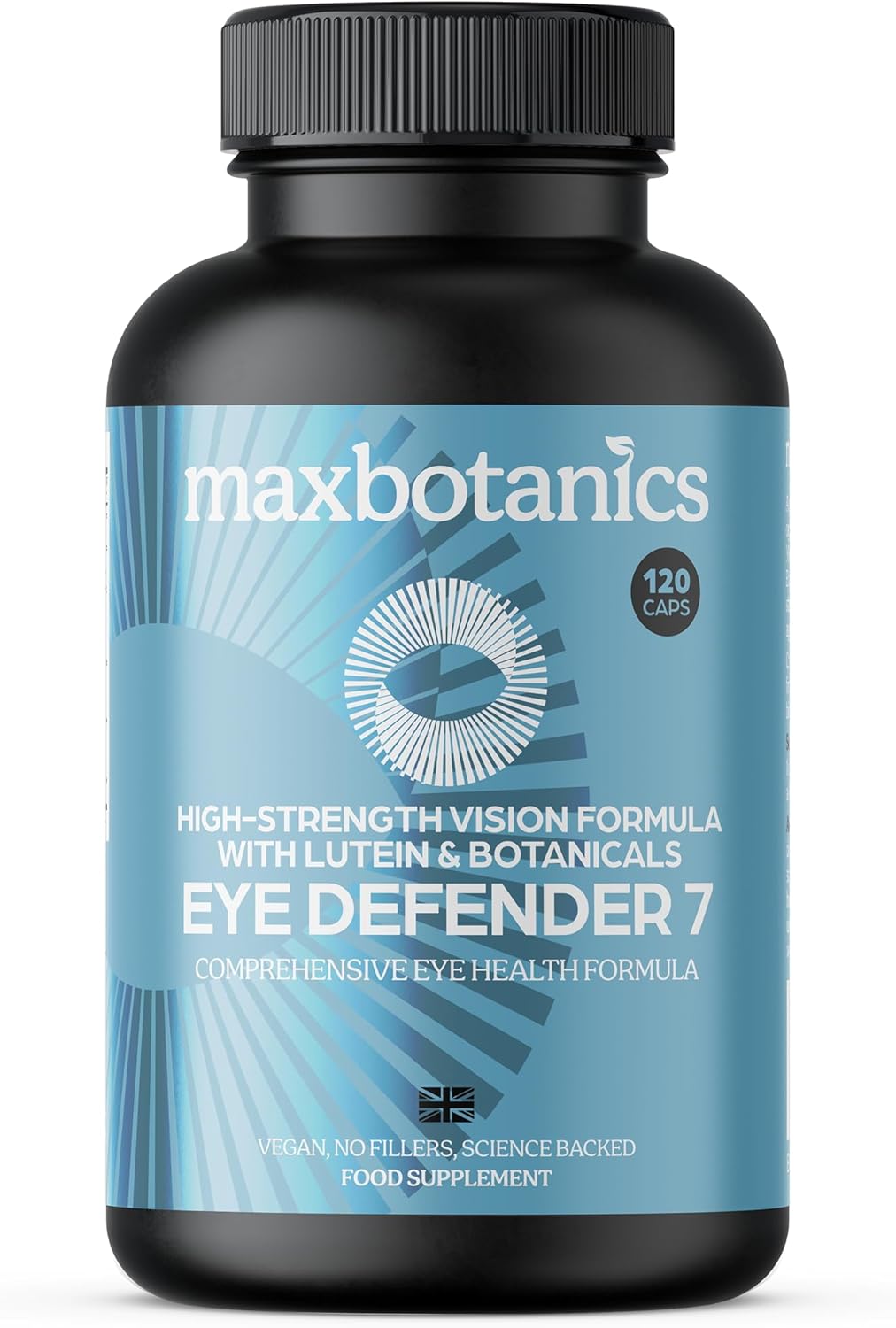 Max Botanics Eye Defender 7 Long-Term Eye Health Formula Supplements ...