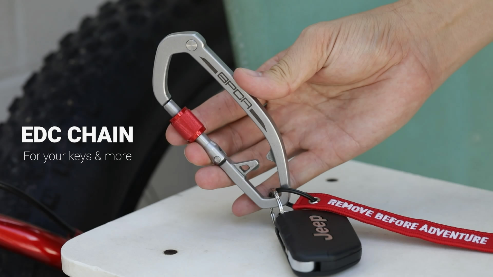 Watch GPCA X-Grip EDC Carabiner Multi-tool on Amazon Live
