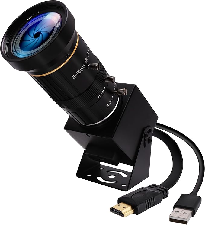 Amazon.com: IFWATER HDMI USB Webcam 4K Camera Simultaneous Output Video ...