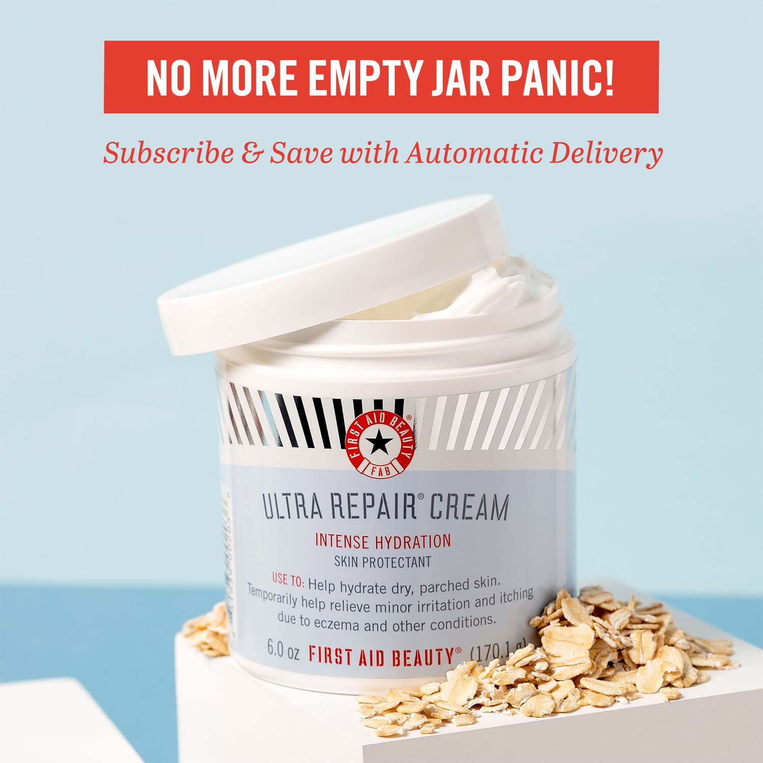 First Aid Beauty Ultra Repair Cream Crema humectante de hidratación ...