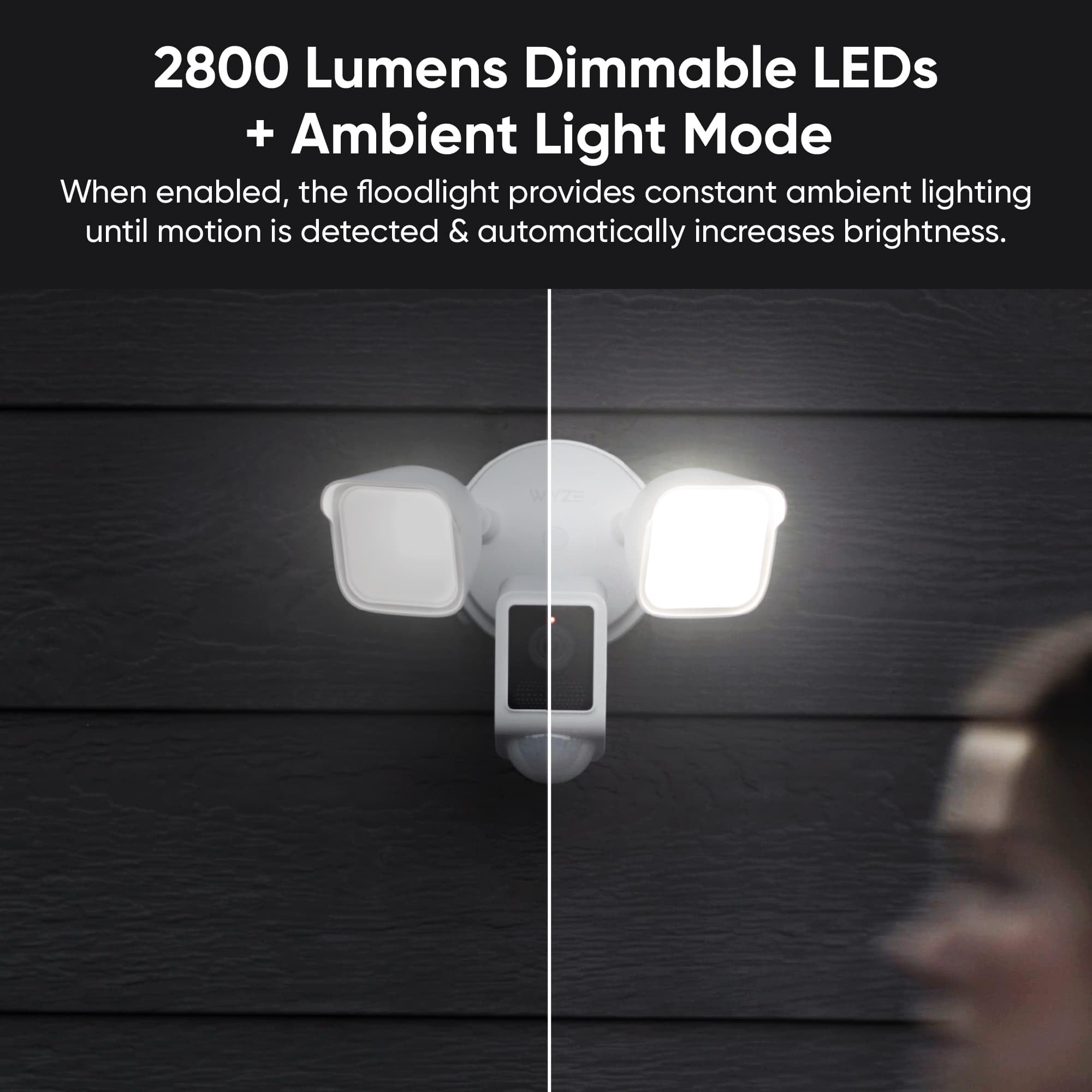 Snapklik.com : Floodlight Camera V2, 2800-Lumen LEDs, 2K HD Outdoor ...