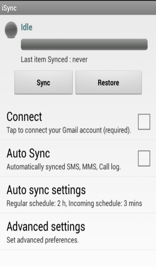 Calls, SMS, MMS, Contacts Backup On Email - App on the Amazon Appstore