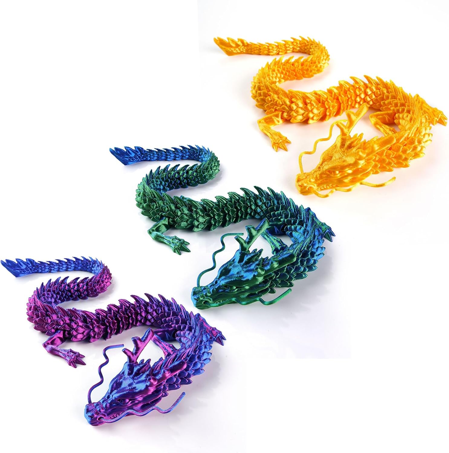 Amazon.com: HAWAKA Dragon Fidget Toy Surprise, 3D Printed Mystery ...