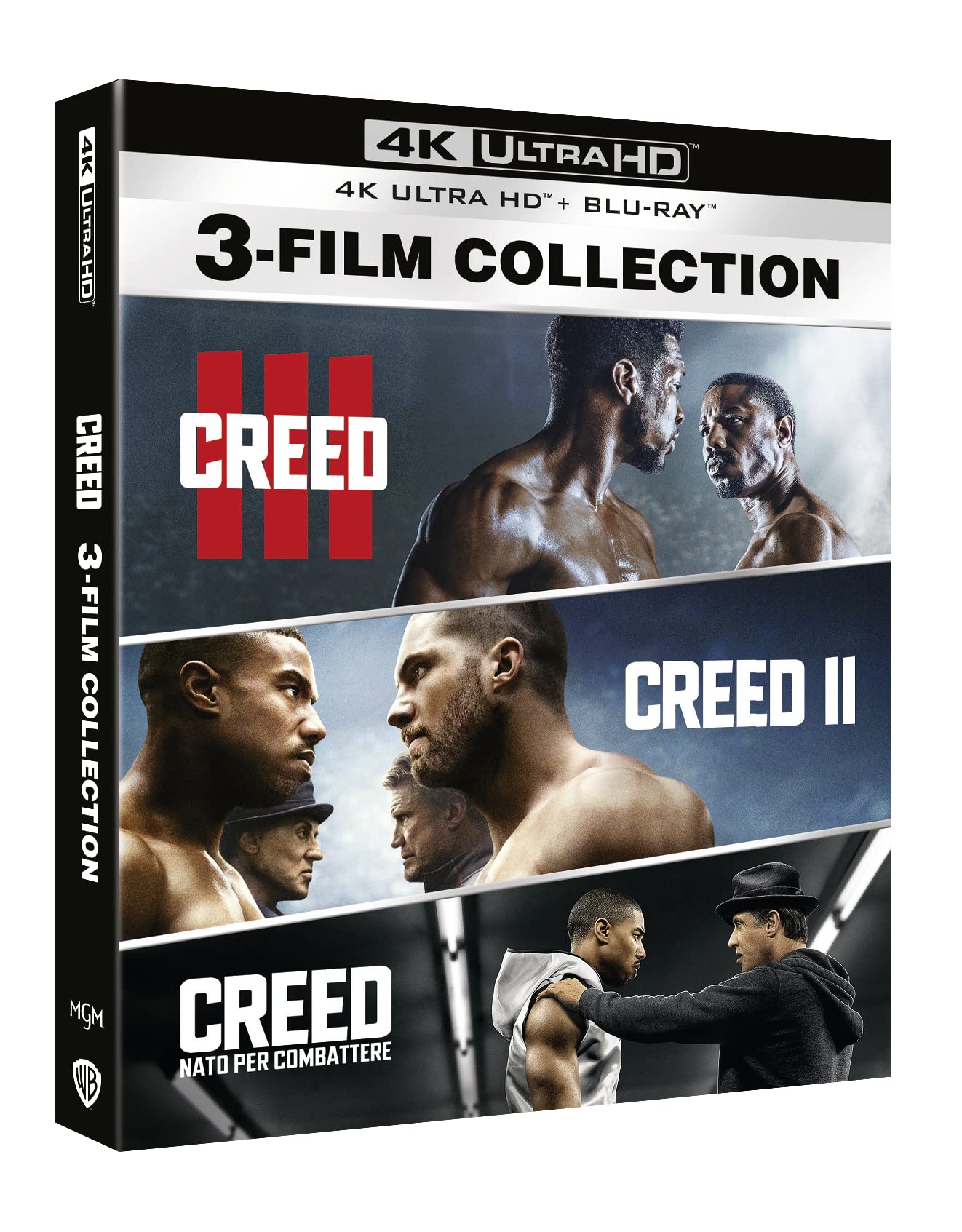 Takeforshop CREED 3 FILM COLLECTION (4K Ultra HD + Blu-Ray) - Shop
