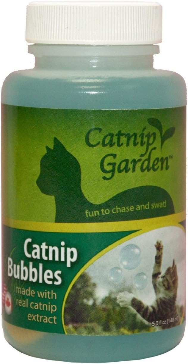 Amazon.com : Multipet Catnip Garden Bubbles Toy, 5 oz : Pet Supplies