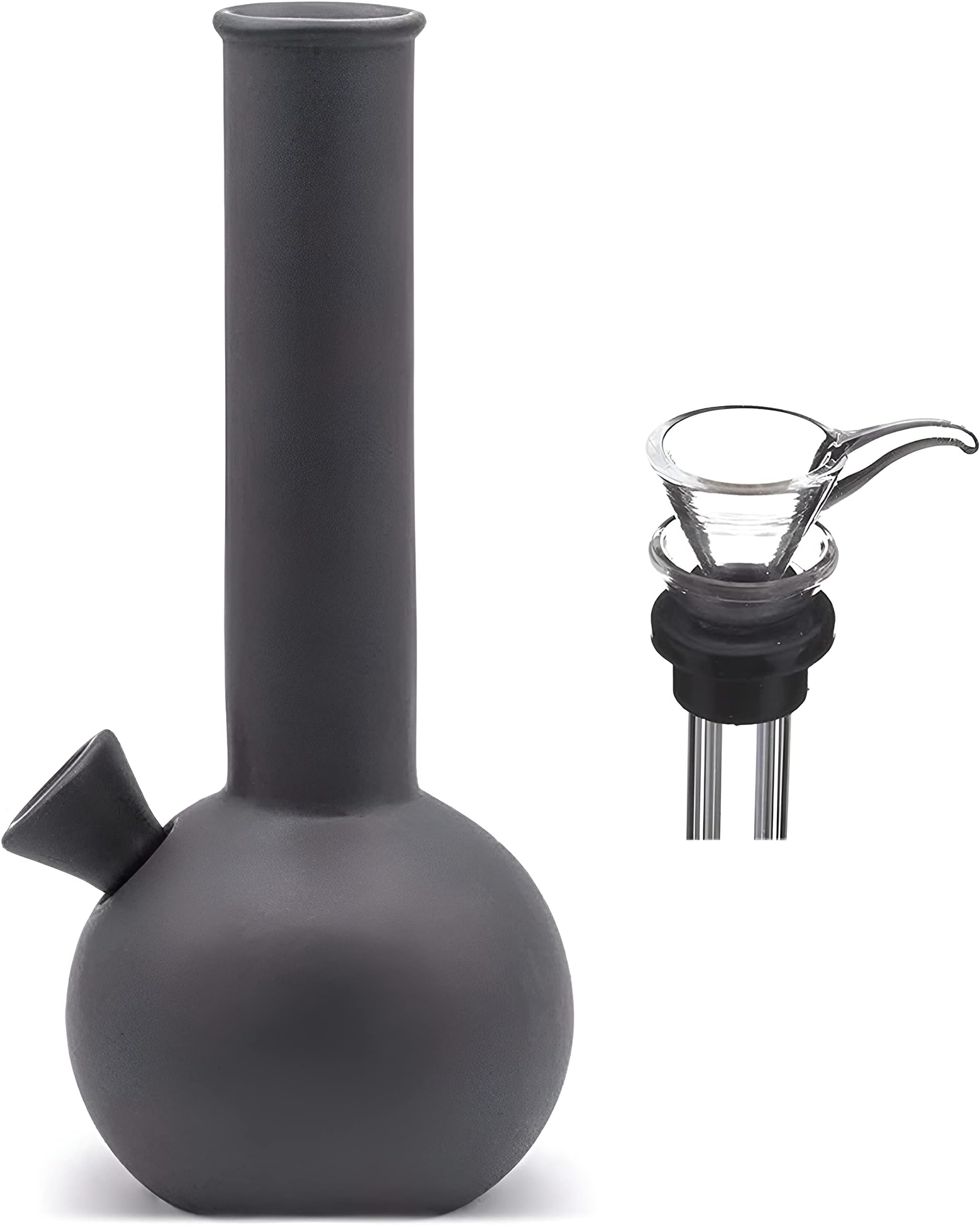 OutonTrip 12 Inch Glass Bong with Ice Chamber | Durable Borosilicate ...