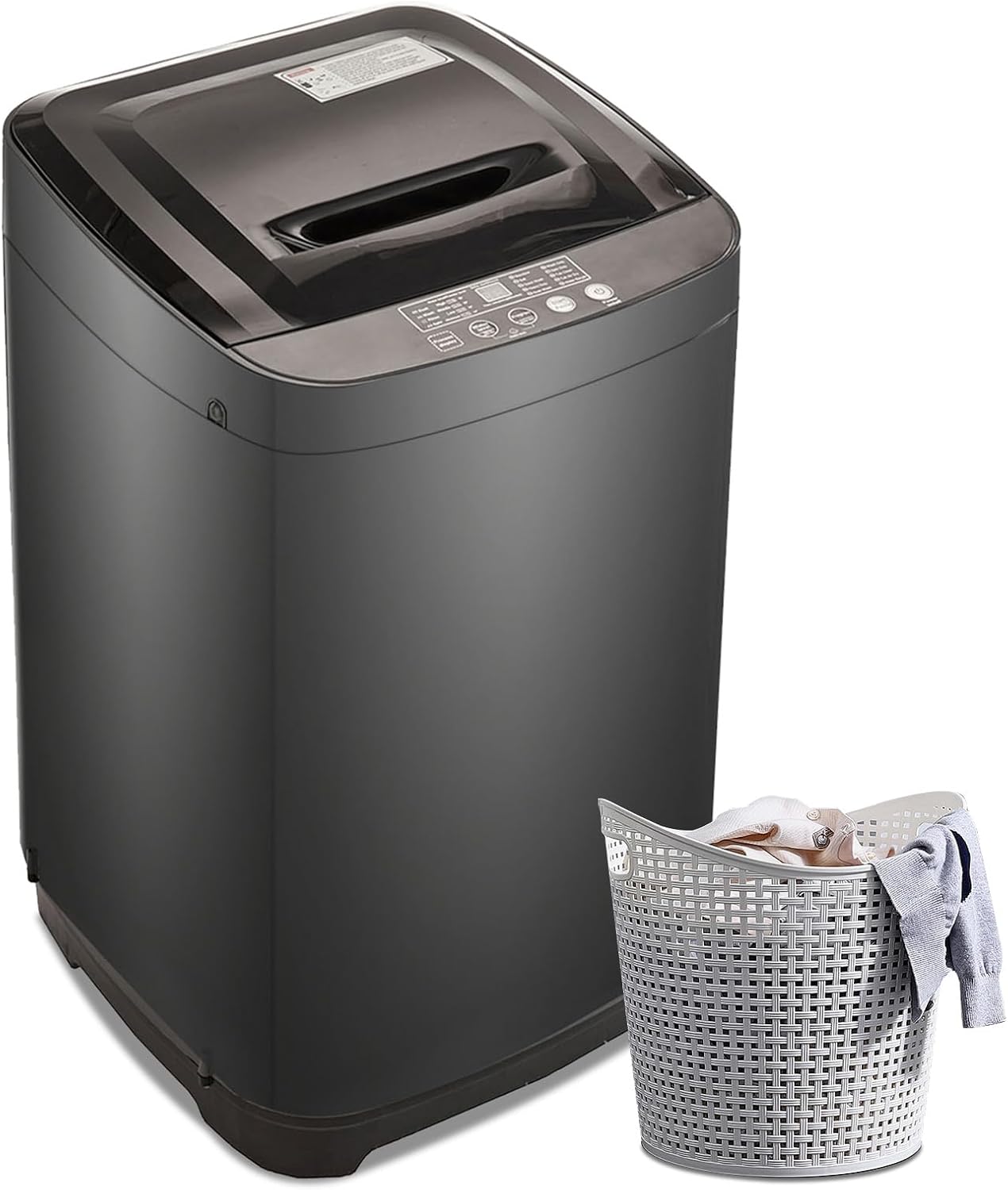 Amazon.com: DRIXNO Washing Machine Clothes Washer Machine, 15.4lb ...