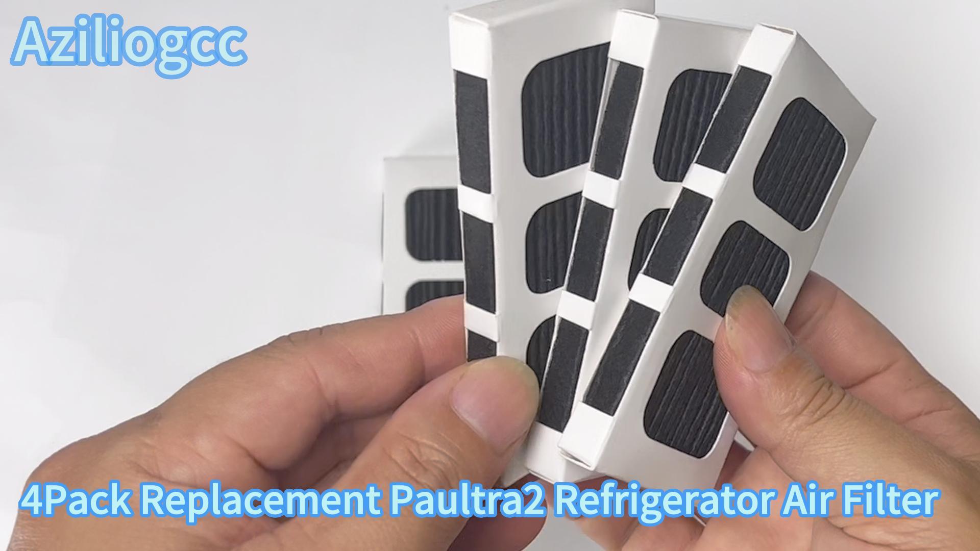 Watch 4Pack Paultra2 Refrigerator Air Filter Replacement For Frigidaire ...