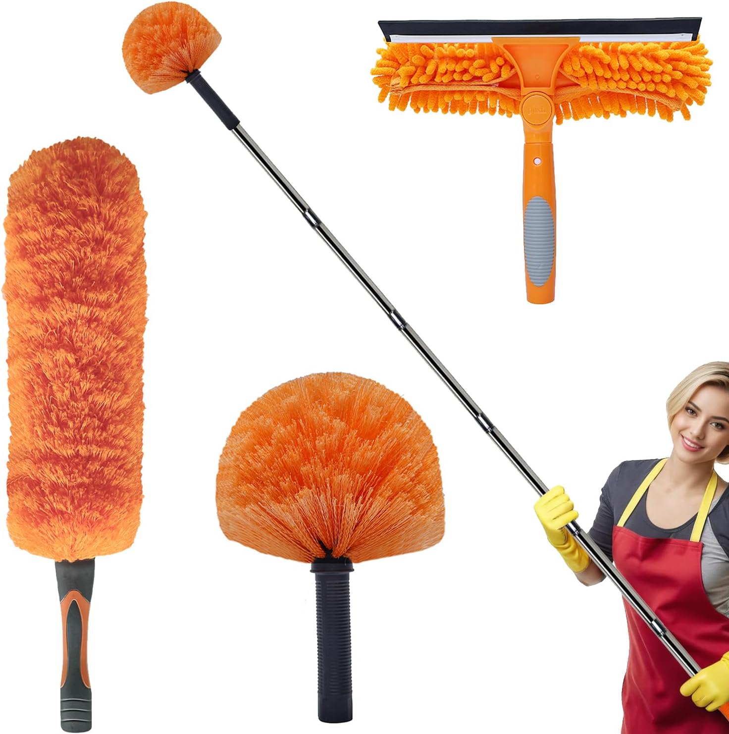 Amazon.com: 20 Feet High Reach Duster Kit with 3-12 Ft Splicable ...