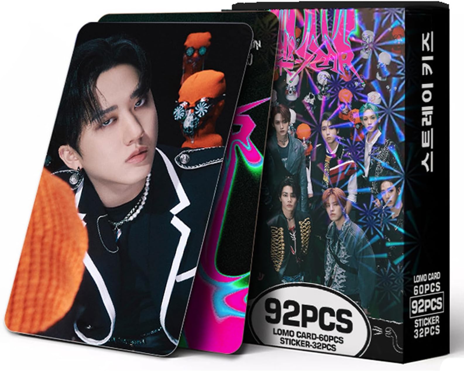 Amazon.com: KPOPBTS Stray Kids 樂 Star Photocards Album Merchandise 92 ...