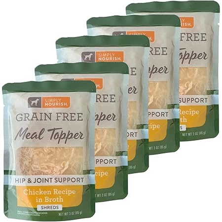 Amazon.com : Simply Nourish Meal Toppers for Dogs Chicken & Sweet ...