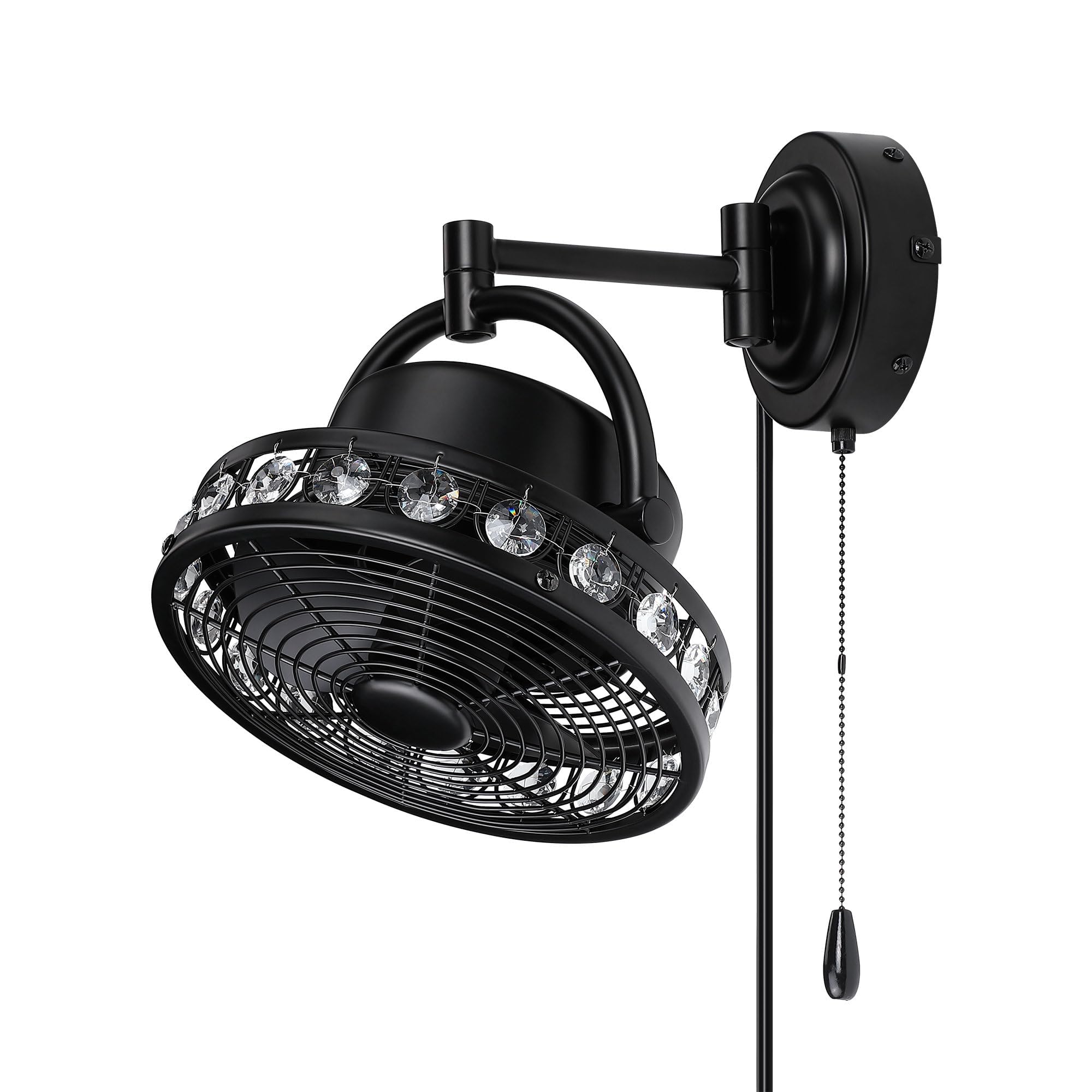 Amazon.com: Parrot Uncle Wall Mount Fans 10 Inch Wall Fans Oscillating ...