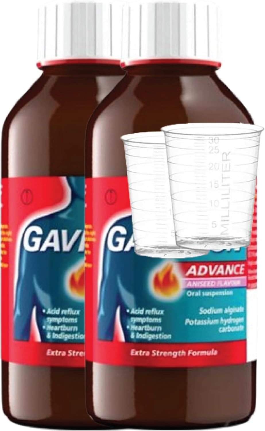 Amazon.com: Advance Aniseed Liquid Flavour 150ml X 2 Pack (2 Measuring ...