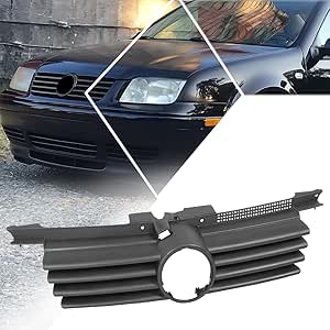 Amazon.com: Factory Style Horizontal Slats Front Bumper Grille Grill w ...