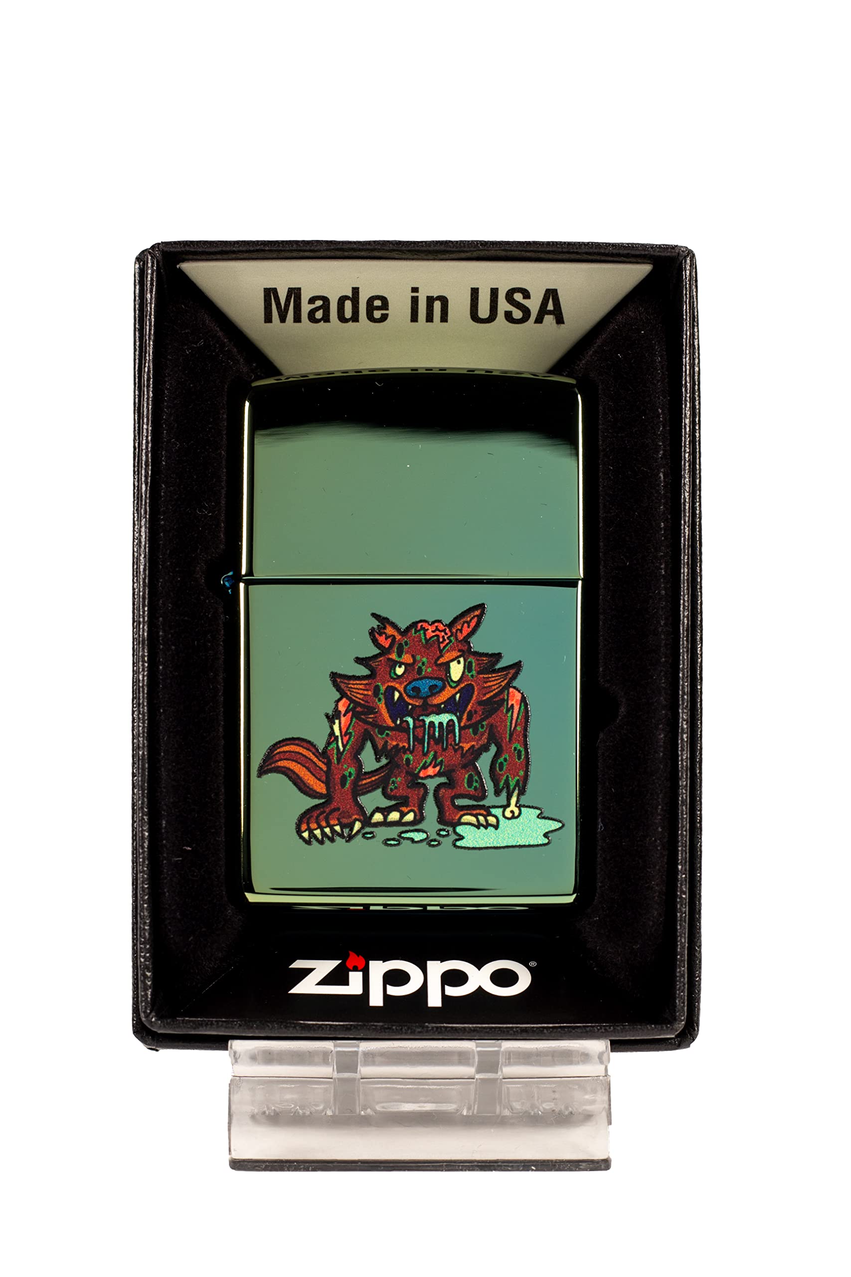 Amazon.com: Hat Shark Zombie Creatures and Monsters Zippo Lighters ...