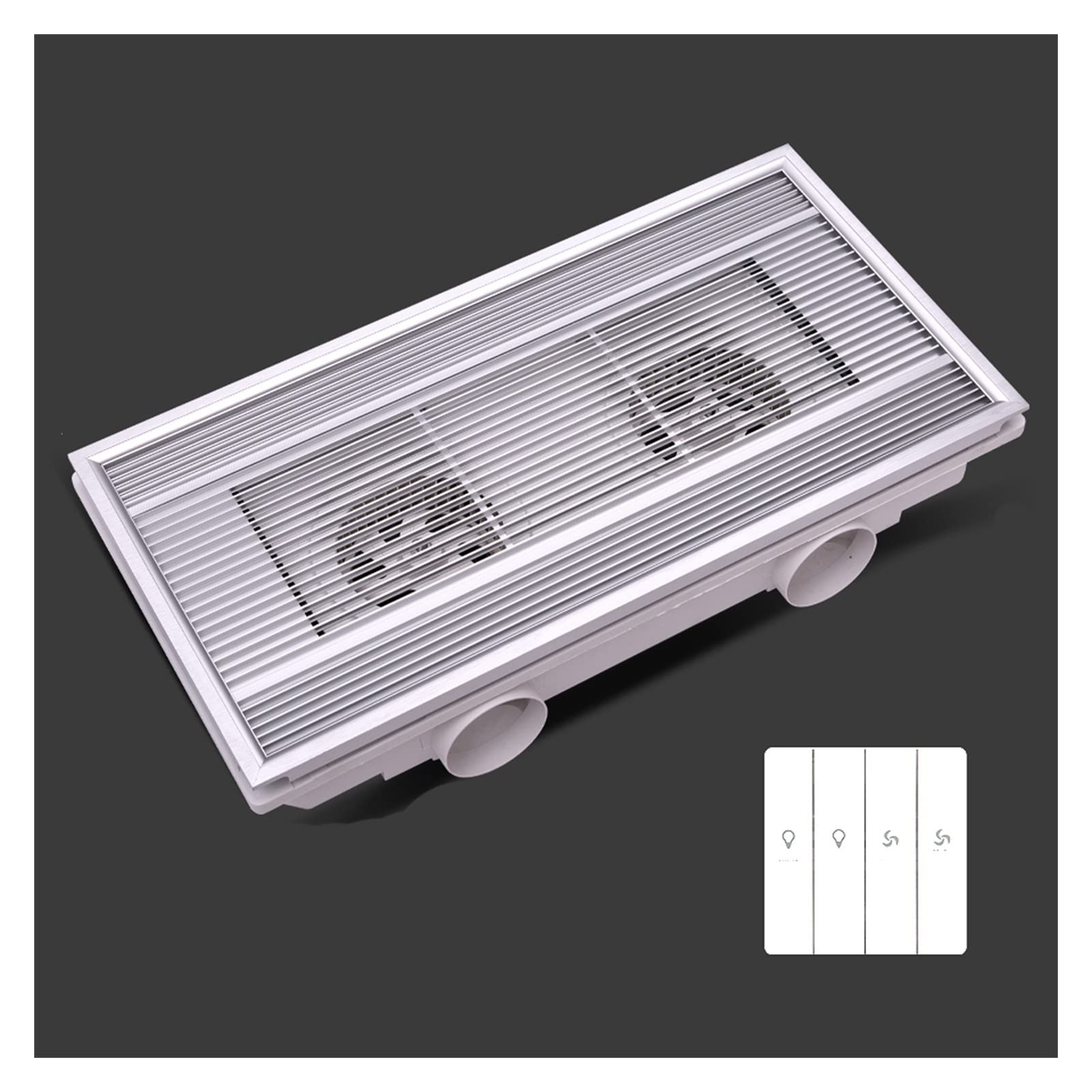 Buy Commercial Axial Fan Air Exhaust Fan Integrated Ceiling Exhaust Fan ...