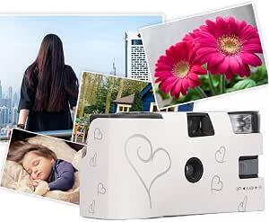 Amazon.com : Disposable Cameras for Wedding, 27exp 35mm One Time Use ...