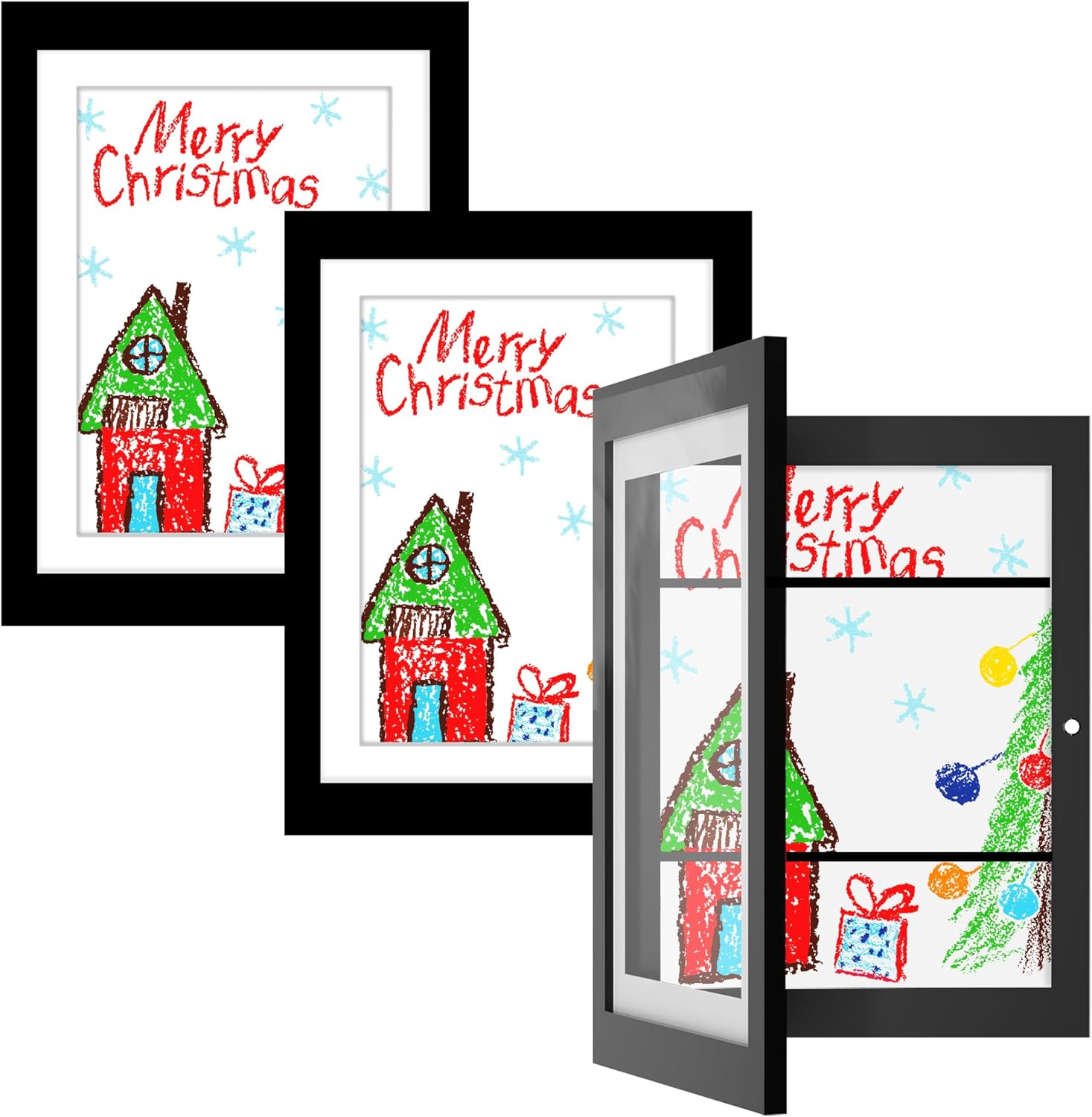 Amazon.com: Orionstar 3 Pack Kids Art Frames - Changeable Kids Artwork ...