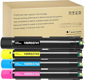 Amazon.com: VersaLink C7020 /C7025 /C7030 Toner Cartridge ...