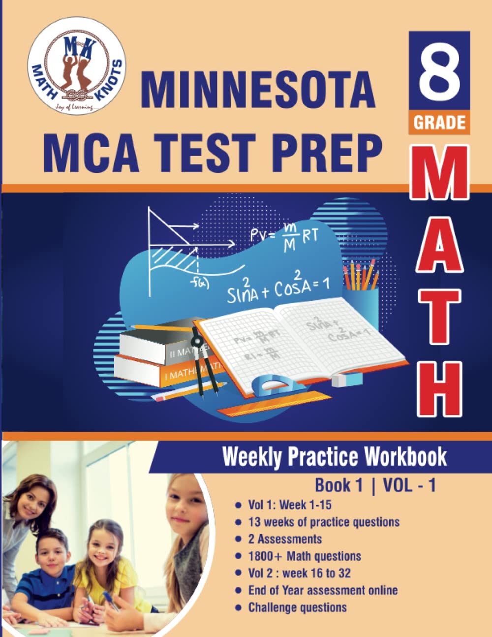 Minnesota State (MCA) Comprehensive Assessment Test Prep : 8th Grade ...