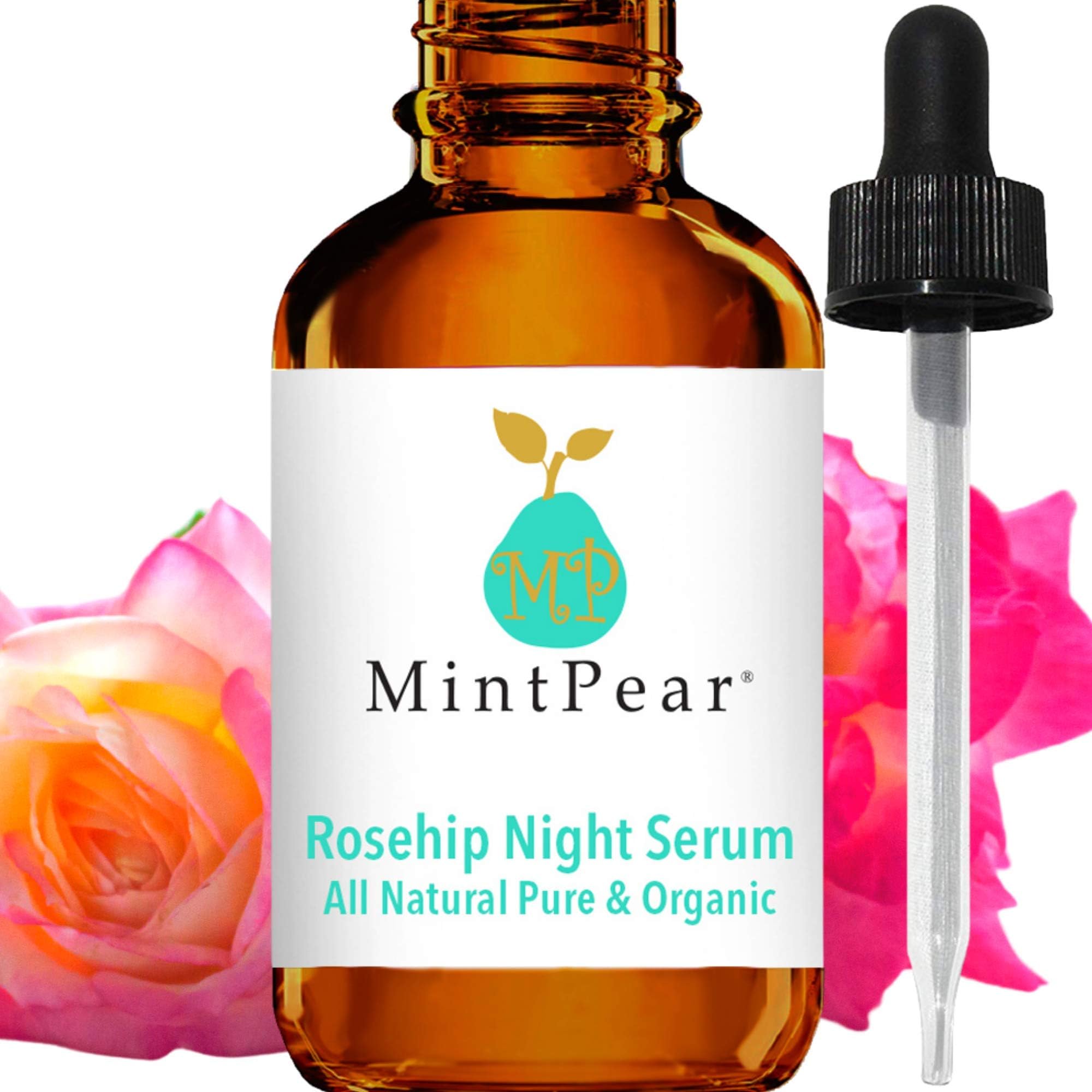Amazon.com: Leven Rose Rosehip Oil Night Face Serum, 100% Pure Organic ...