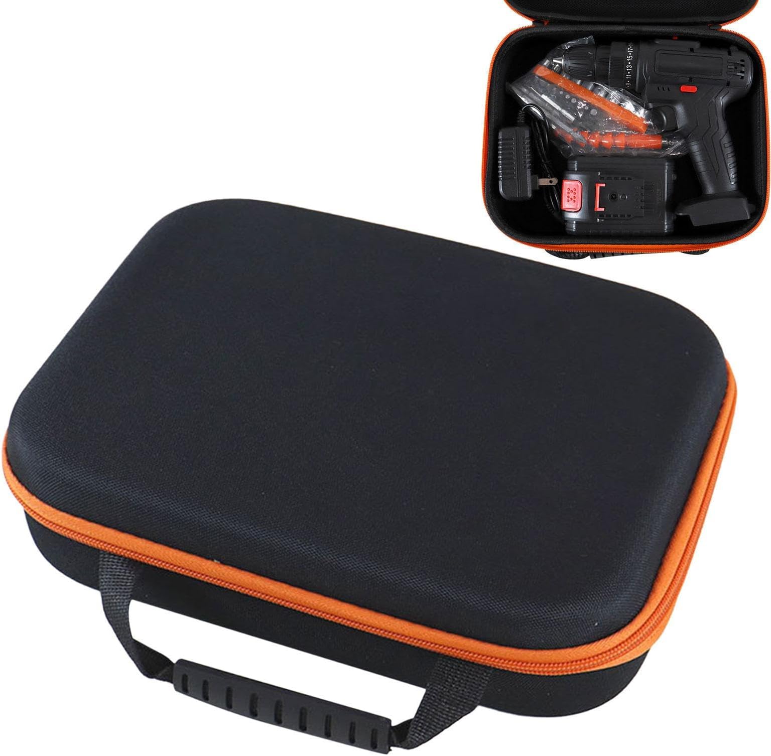 Tool Bag Ox Cloth Empty Storage Drill Organizer | Zipper Closure ...