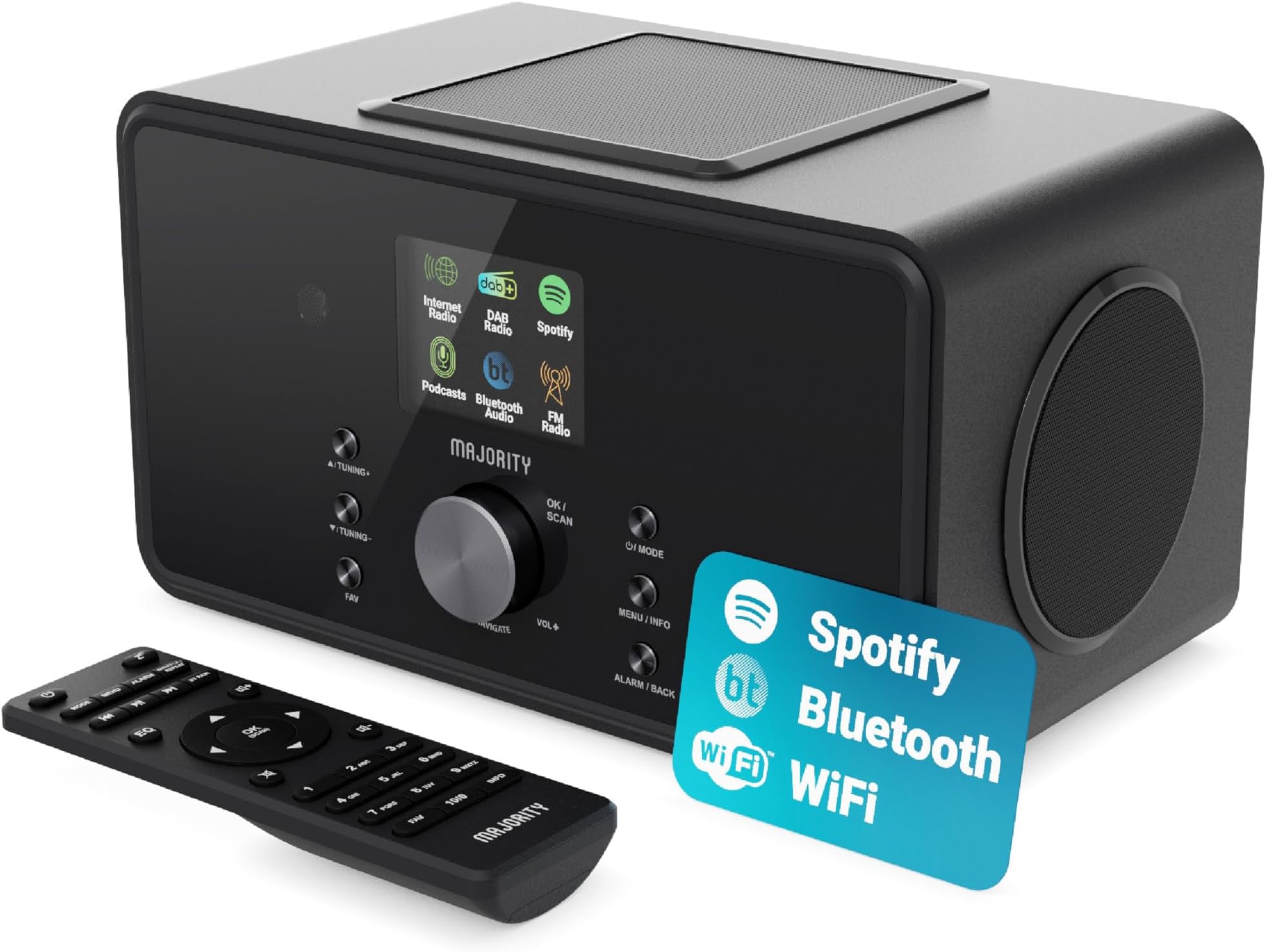 Mangokit SR10 Internet Radio con WiFi,Dab/Dab+ Radio Digital ...