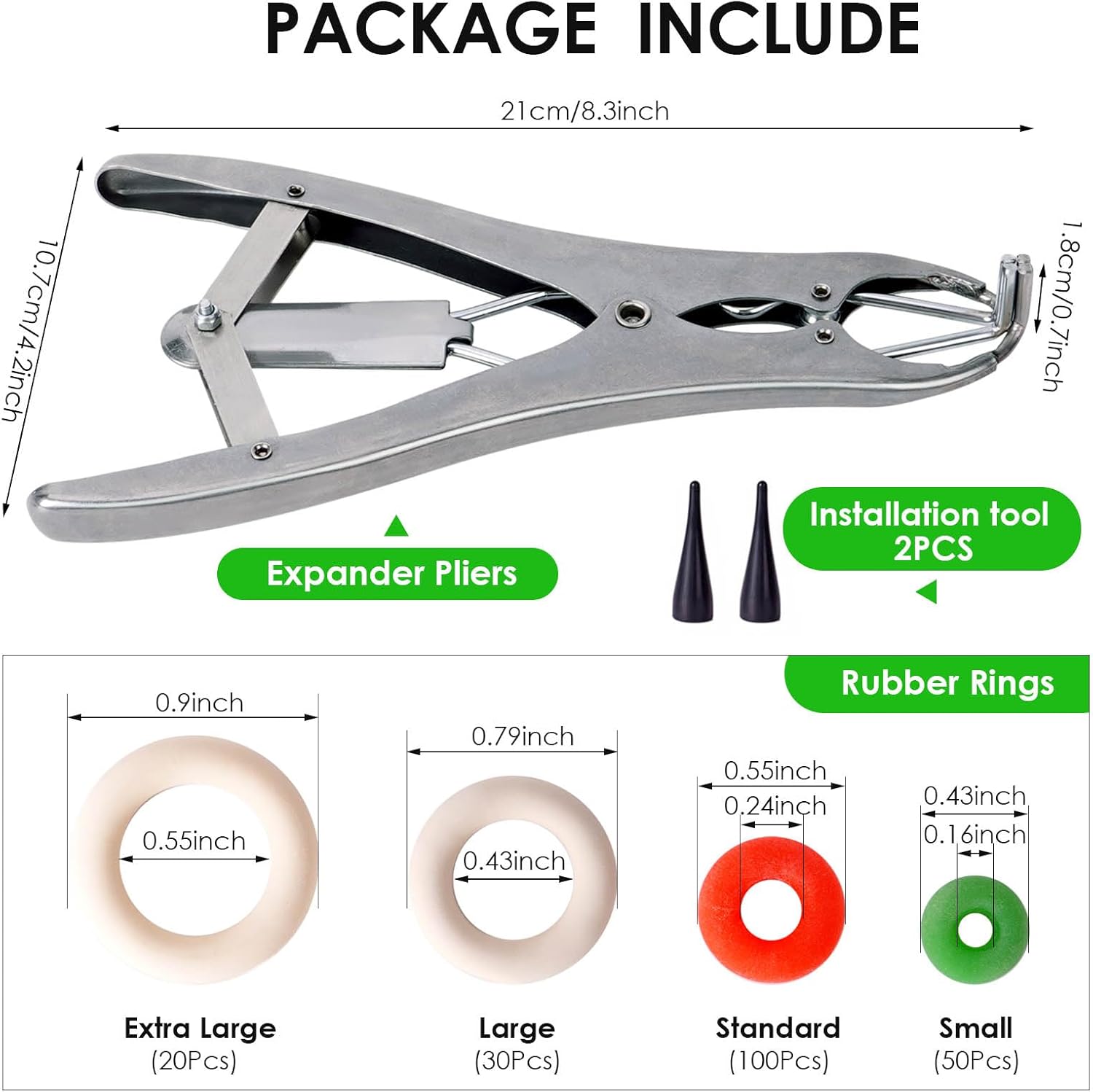 Livestock Castration Bander with 4 Different Sizes Australia | Ubuy