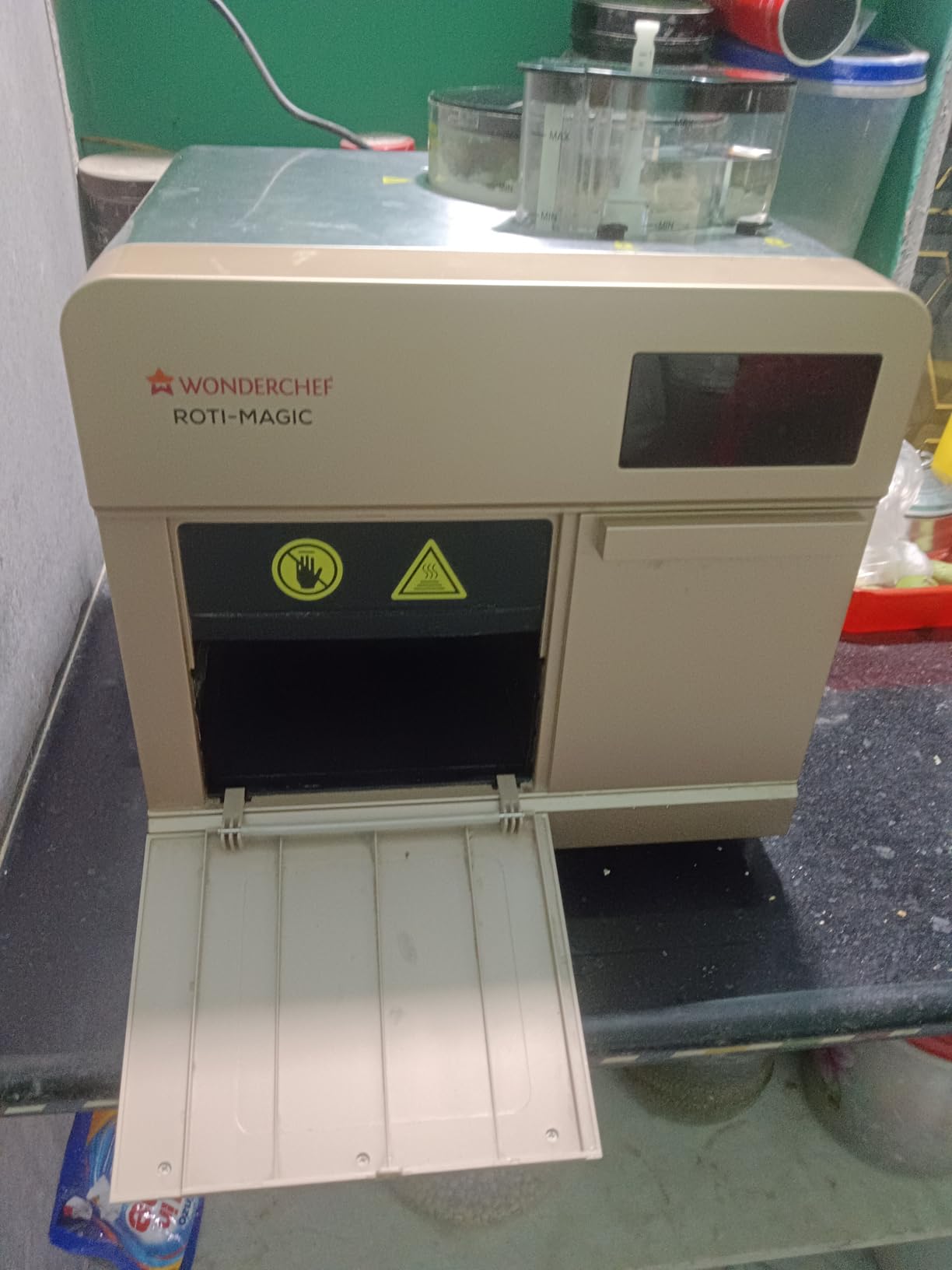 Wonderchef Roti-Magic, Fully Automatic Roti Maker, Hot Rotis From Dry ...