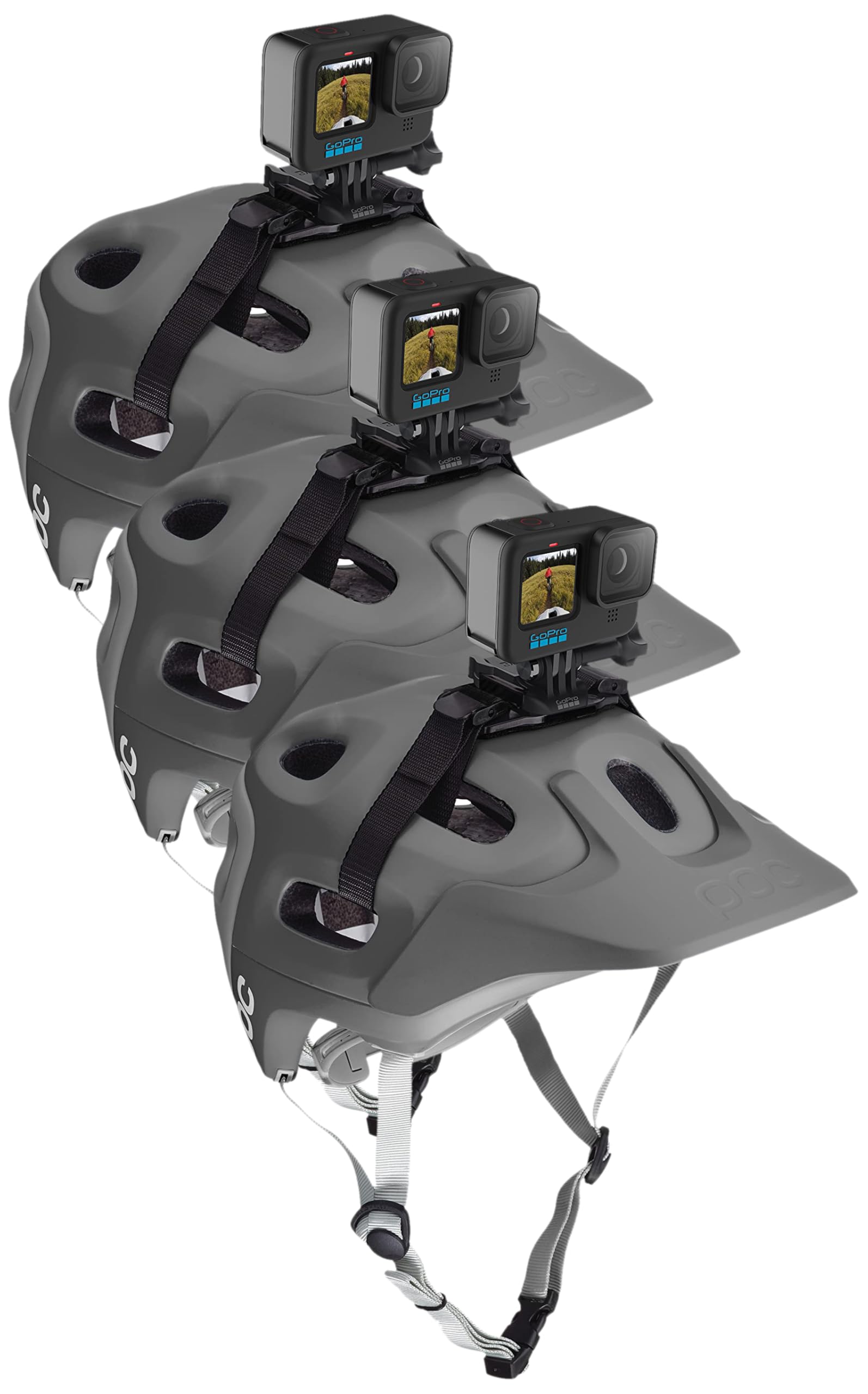 Amazon.com : GoPro Vented Helmet Strap Mount (All Cameras) - Official ...