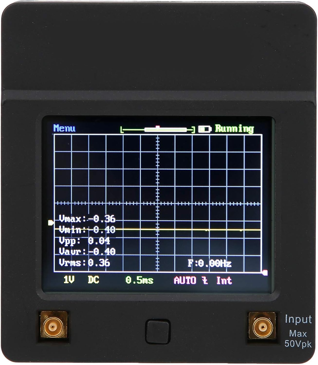 Mini Oscilloscope, Full-Screen Touching Portable Digital Mini ...