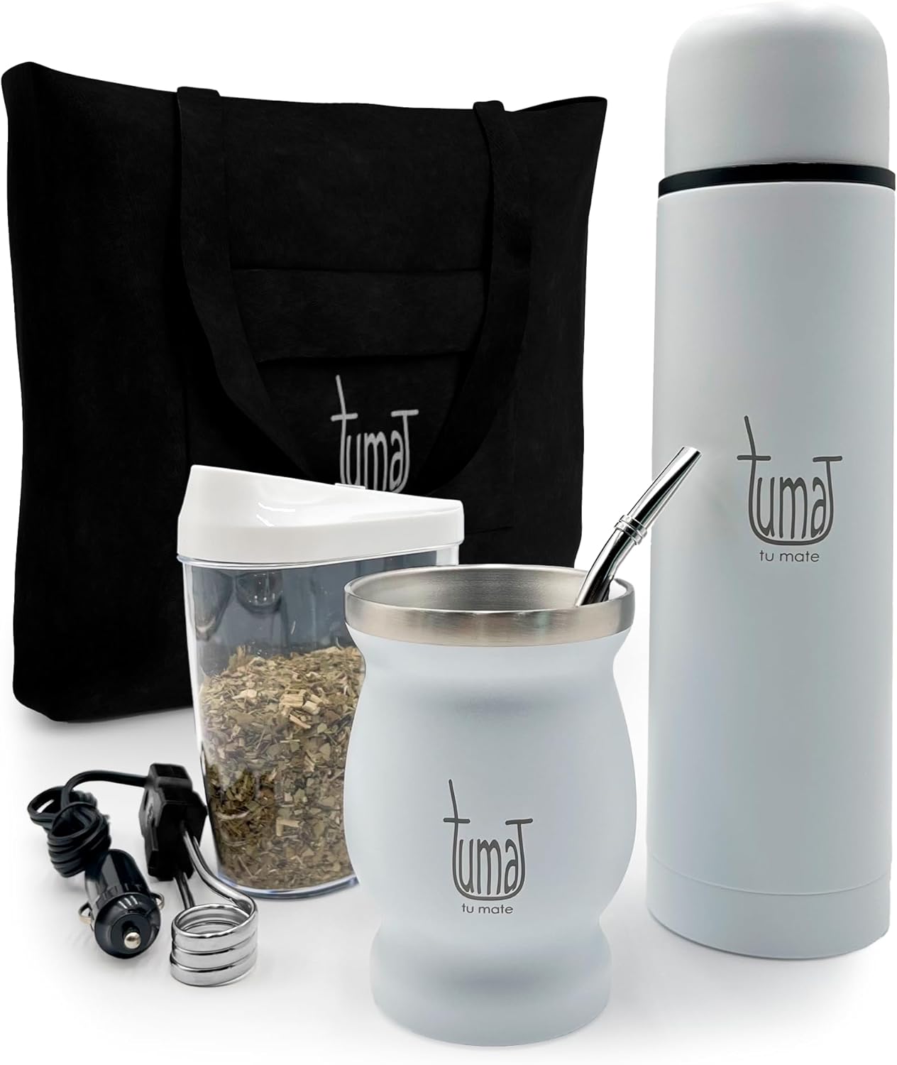 Amazon.com: Complete Yerba Mate Kit - Includes Mate Cup, Straw ...