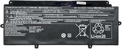 Amazon.co.jp: FPB0340S 14.4V 3310mah Fujitsu LifeBook U938 U937 U939 ...