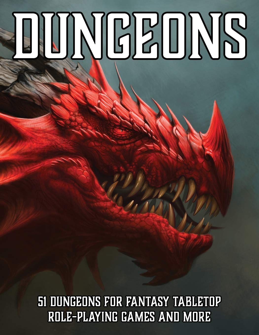 Dungeons: 51 Dungeons for Fantasy Tabletop Role-Playing Games (RPG ...