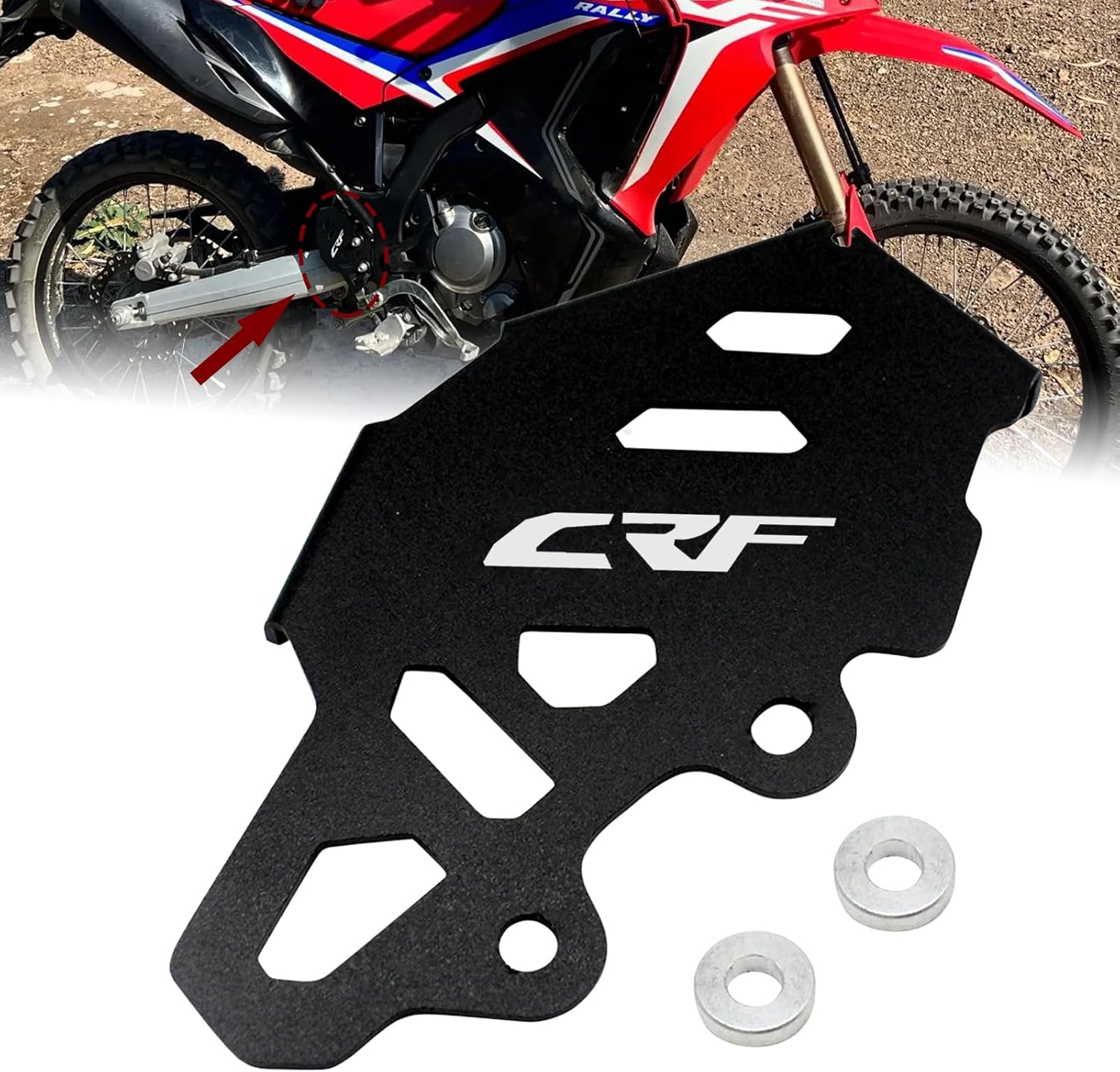 Amazon.com: KAIQIVEM Motorcycle Rear Brake Master Cylinder Guard Heel ...