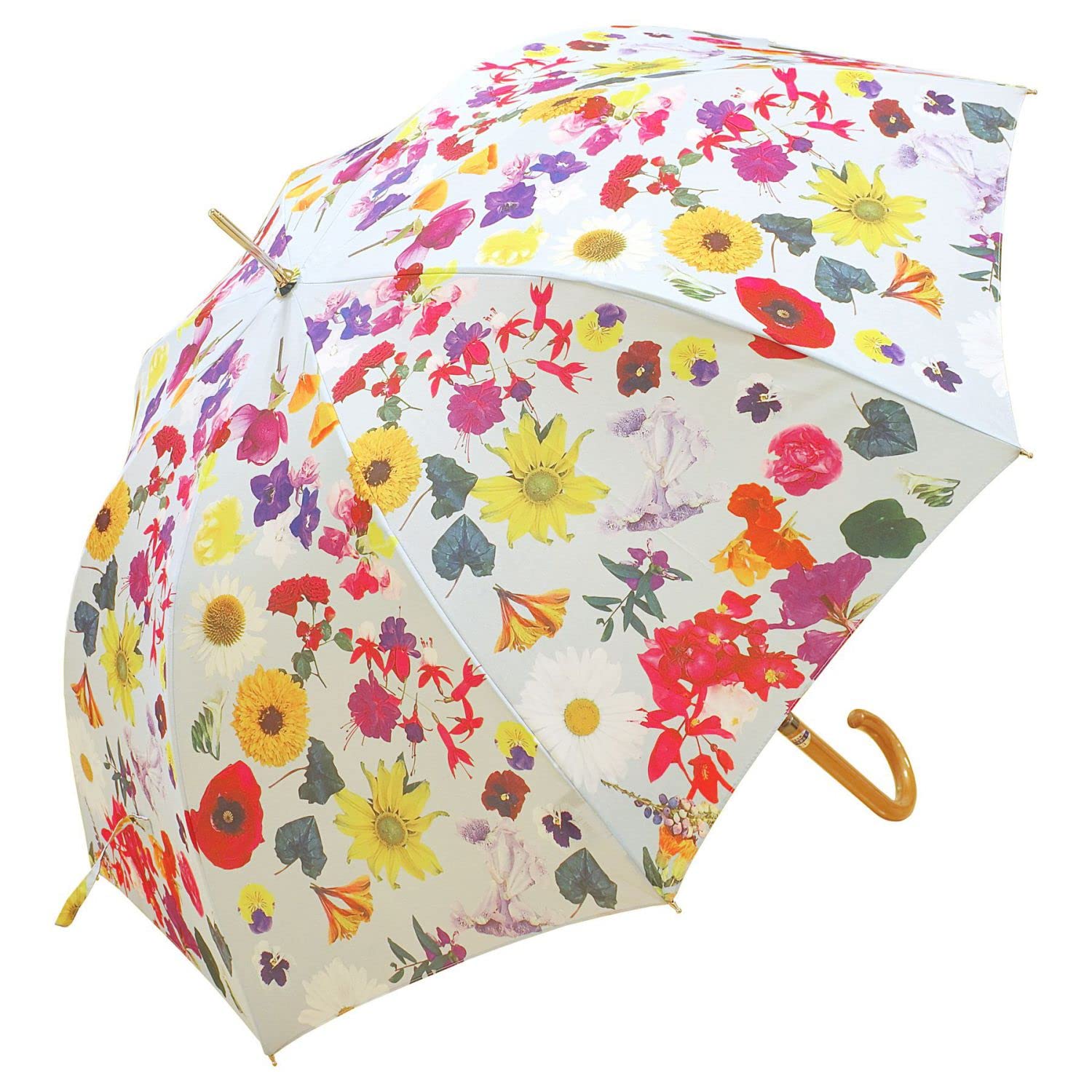 Amazon.co.jp: リディック アンブレラ【トロピカルフラワー】傘 晴雨兼用 1865513 : ファッション