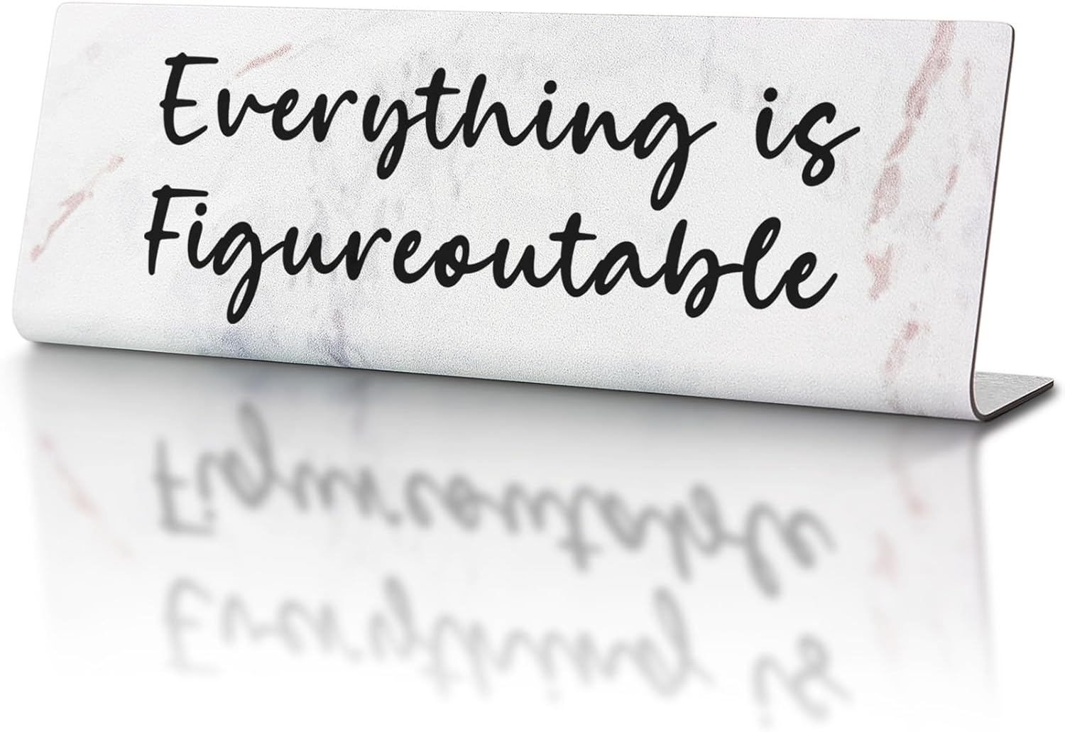 Amazon.com: Everything is Figureoutable Boss Gifts, Stainless Steel ...