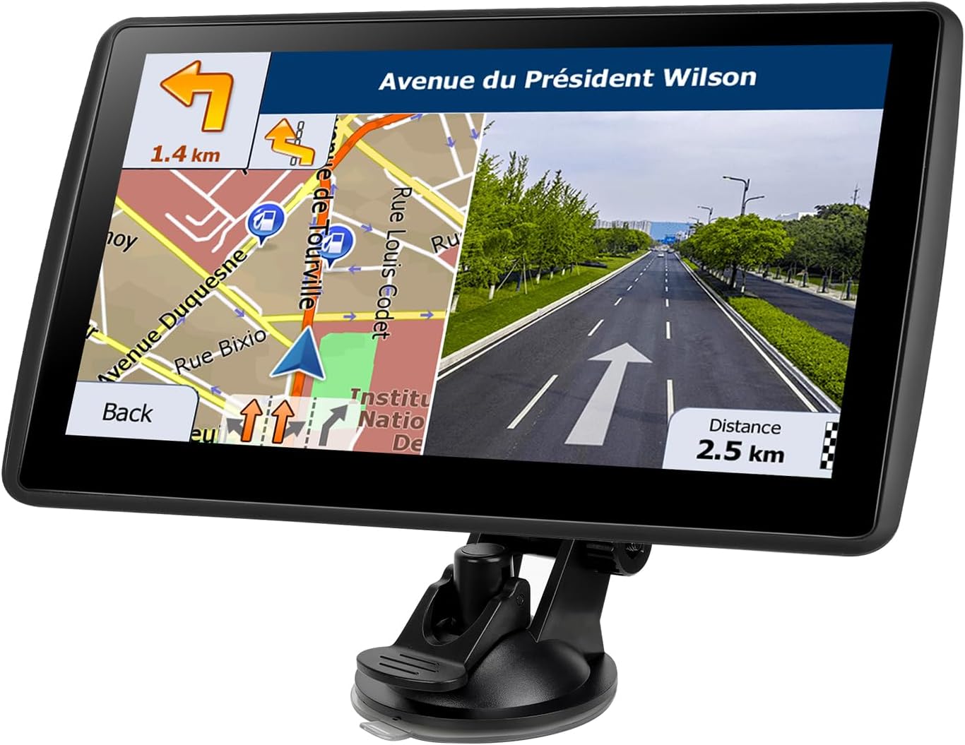Amazon.com: GPS Navigator for Car, Latest 2025 Map 7 inch Touch Screen ...
