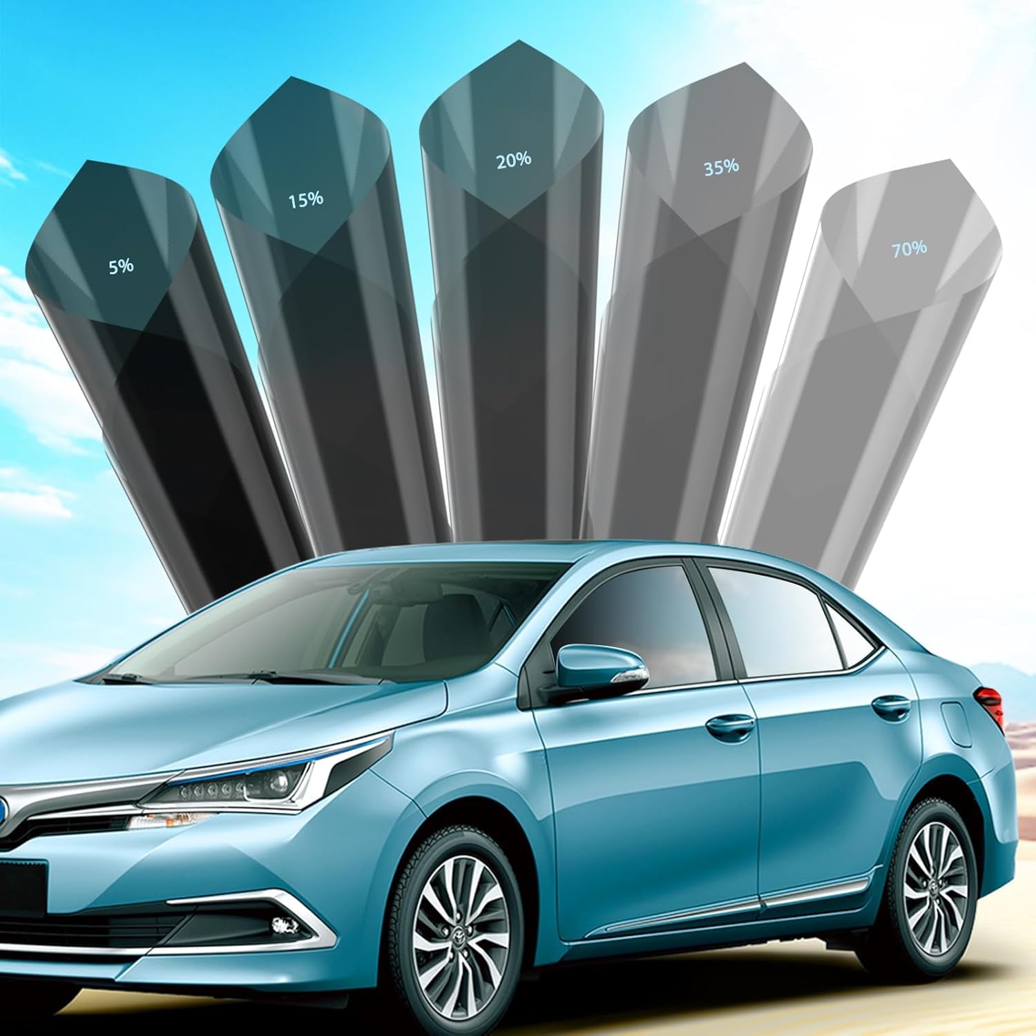 Snapklik.com : ARANA Car Window Tint Film 70% VLT - 20" In X 10Ft ...