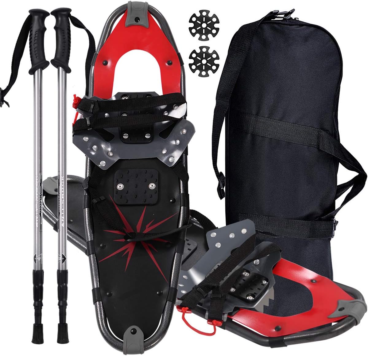 Amazon.com : Giantex 27" Snowshoes for Men Women Youth Kids, Adjustable ...