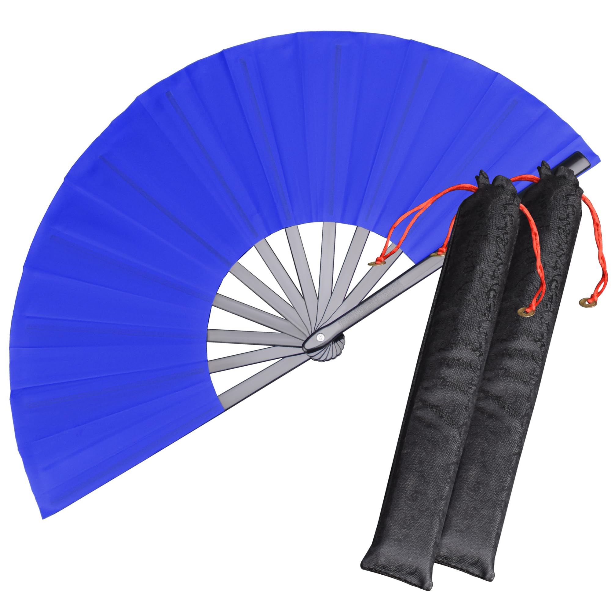 Blue Chinese Fans FANSOF.FANS Customised Hand Fans In Essex
