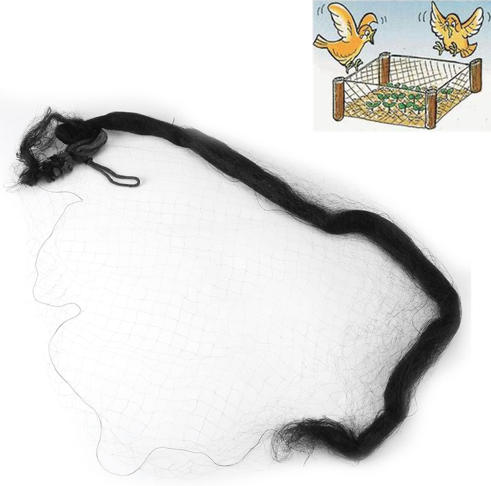 Amazon.com : SUNSHORE Nylon 3x6m 15mm mesh Size Bird Mist net Anti Bird ...