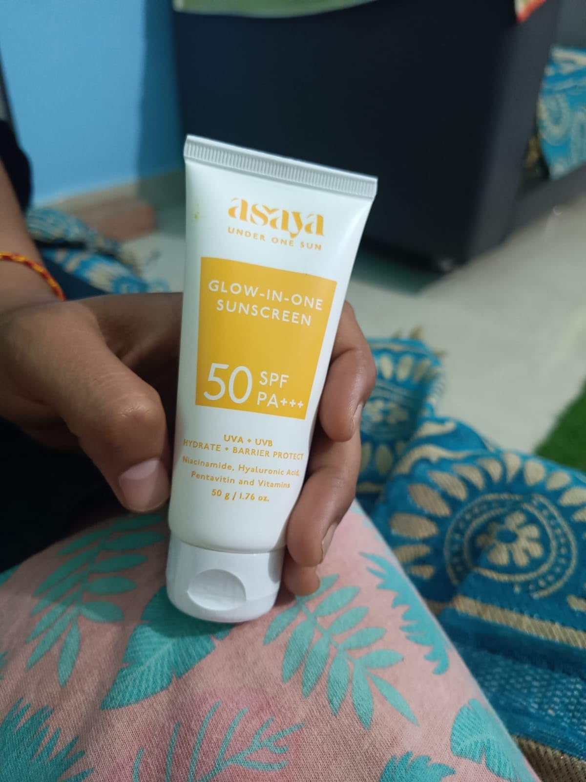 Asaya Glow-in-One Hydrating Sunscreen SPF 50 PA+++ | Broadspectrum ...