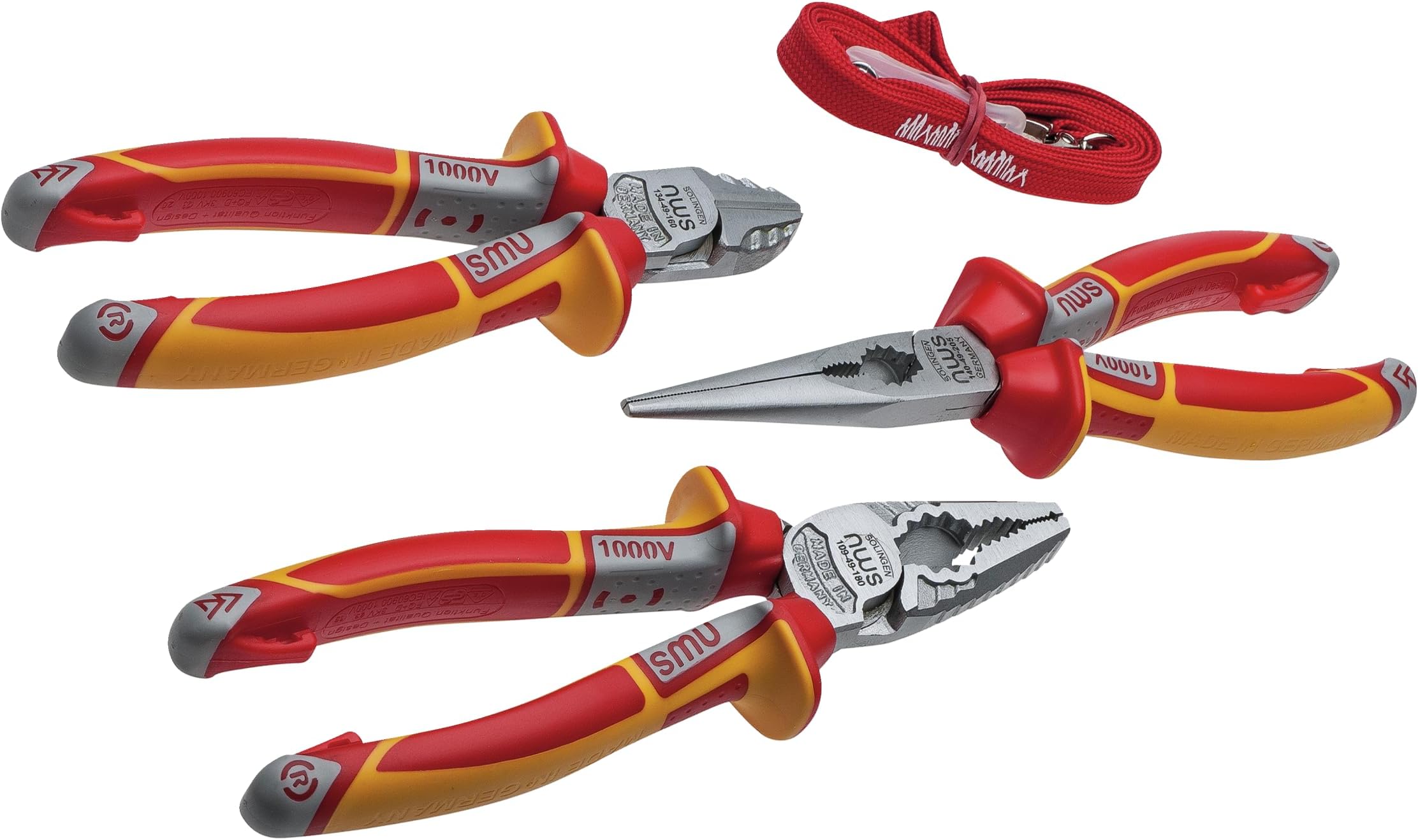 Milwaukee Hand Tools - VDE Pliers Set, 3 Piece : Amazon.co.uk: DIY & Tools