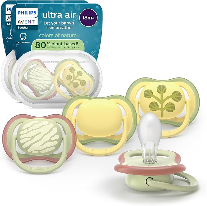 Philips Avent Sucettes ultra air - Tétines orthodontiques, pour bébés à ...