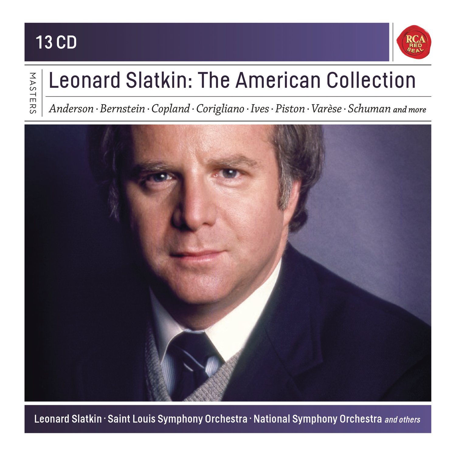 Leonard Slatkin-the American Collection - Slatkin,Leonard, Various ...