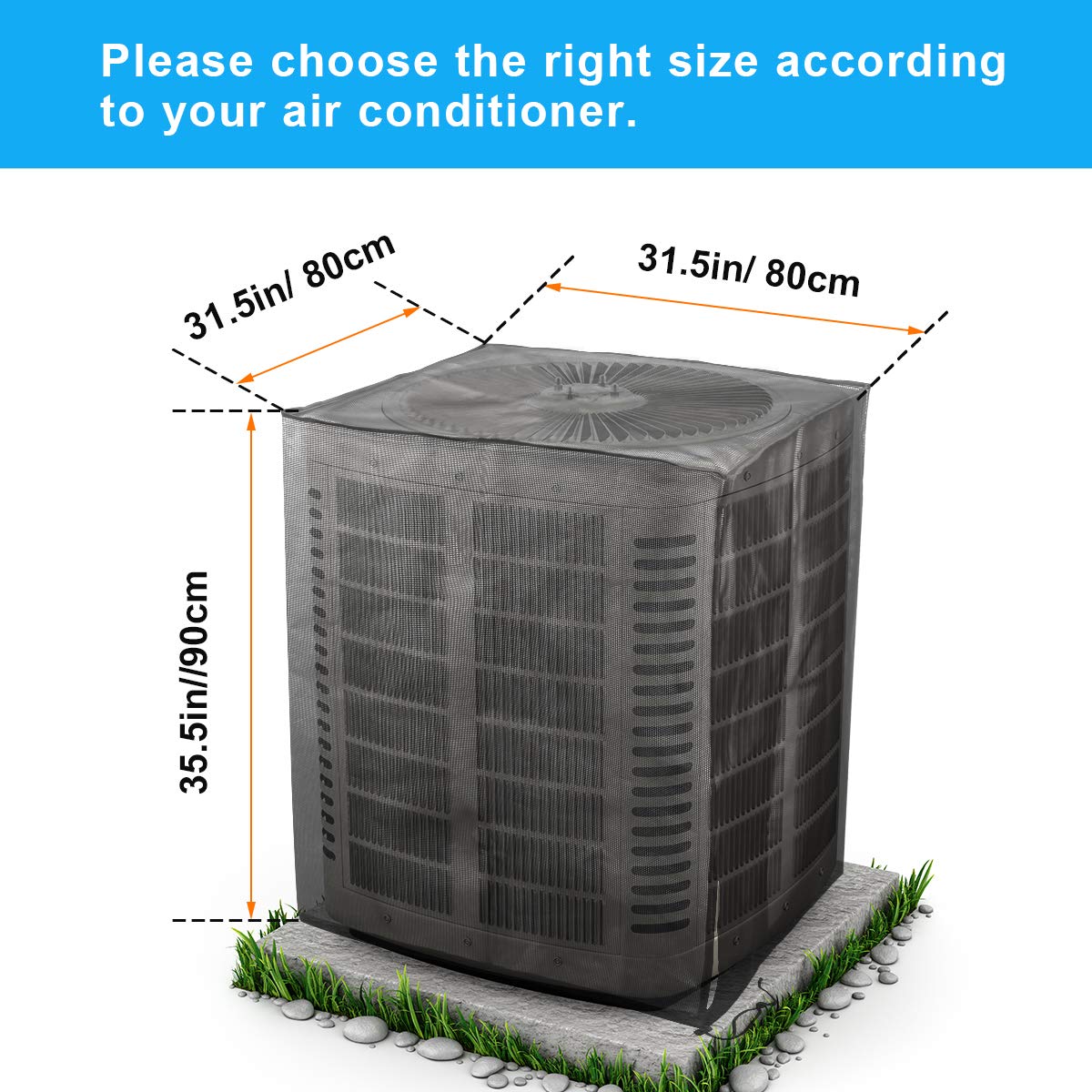 Central Air Conditioner Size Chart