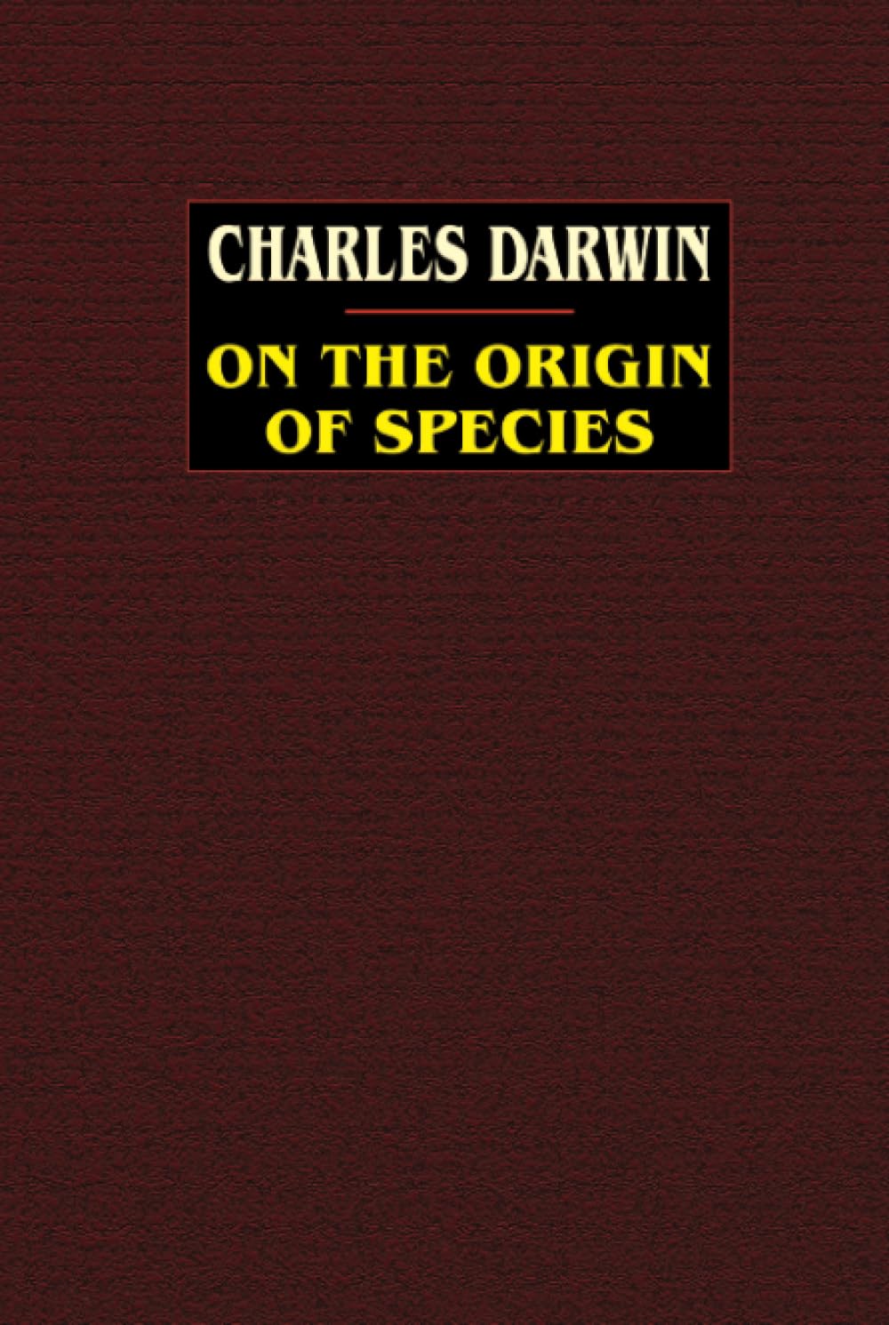 On the Origin of Species: A Facsimile of the First Edition: Darwin ...