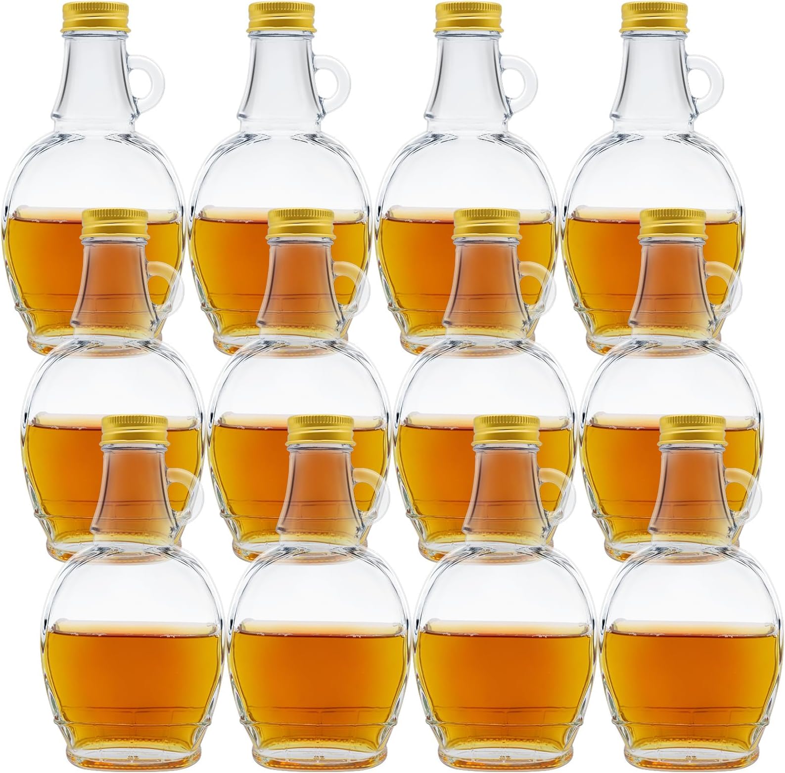 Amazon.com: zsccxq 12 Pcs 5 oz Maple Syrup Bottles,Maple Syrup Jars ...