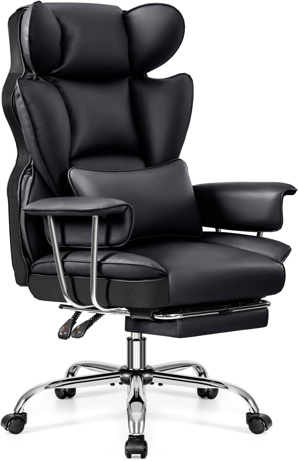 Fauteuil de Bureau, Chaise Ergonomique Gaming avec Repose-Pieds ...